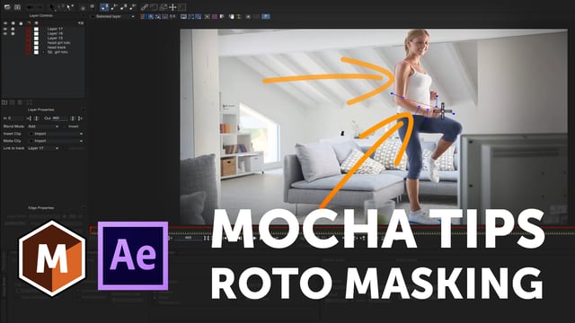 Mocha Tips: Create Roto Masks With Less Keyframes | Boris FX